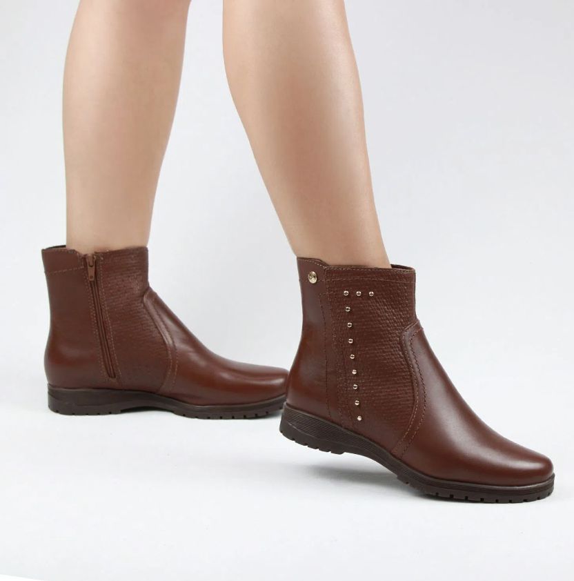 Bota Bottero Ref. 346702 Tresse Cor: Wood - Altamir Calçados