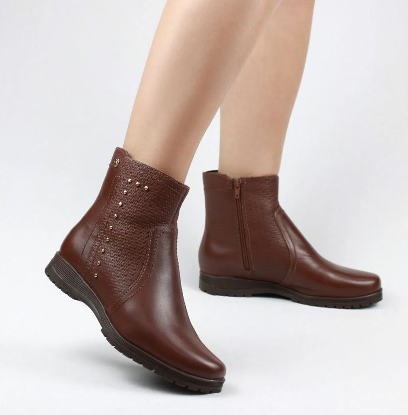 Bota Bottero Ref. 346702 Tresse Cor: Wood - Altamir Calçados