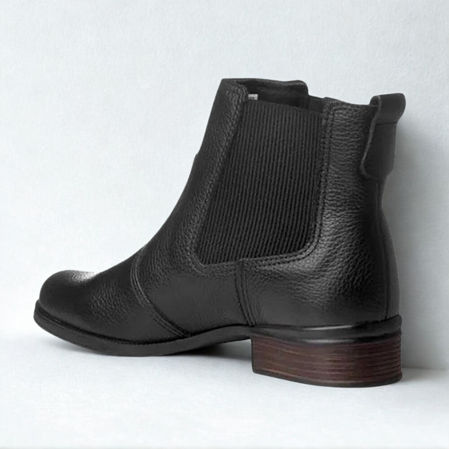 Bota Pegada Feminina Ref. 282003-11 em Couro Burnished Cor: Preto ...
