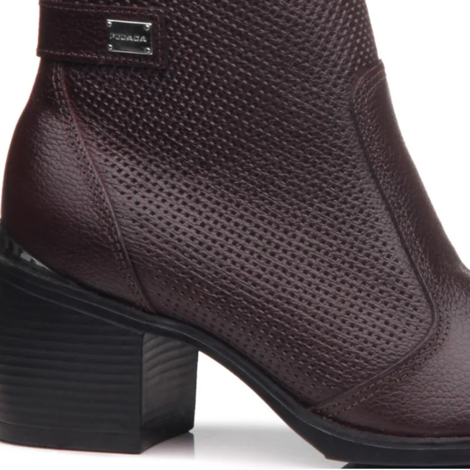 Bota Pegada Feminina Ref. 280306-03 em Couro Burnished Malbec - Altamir ...