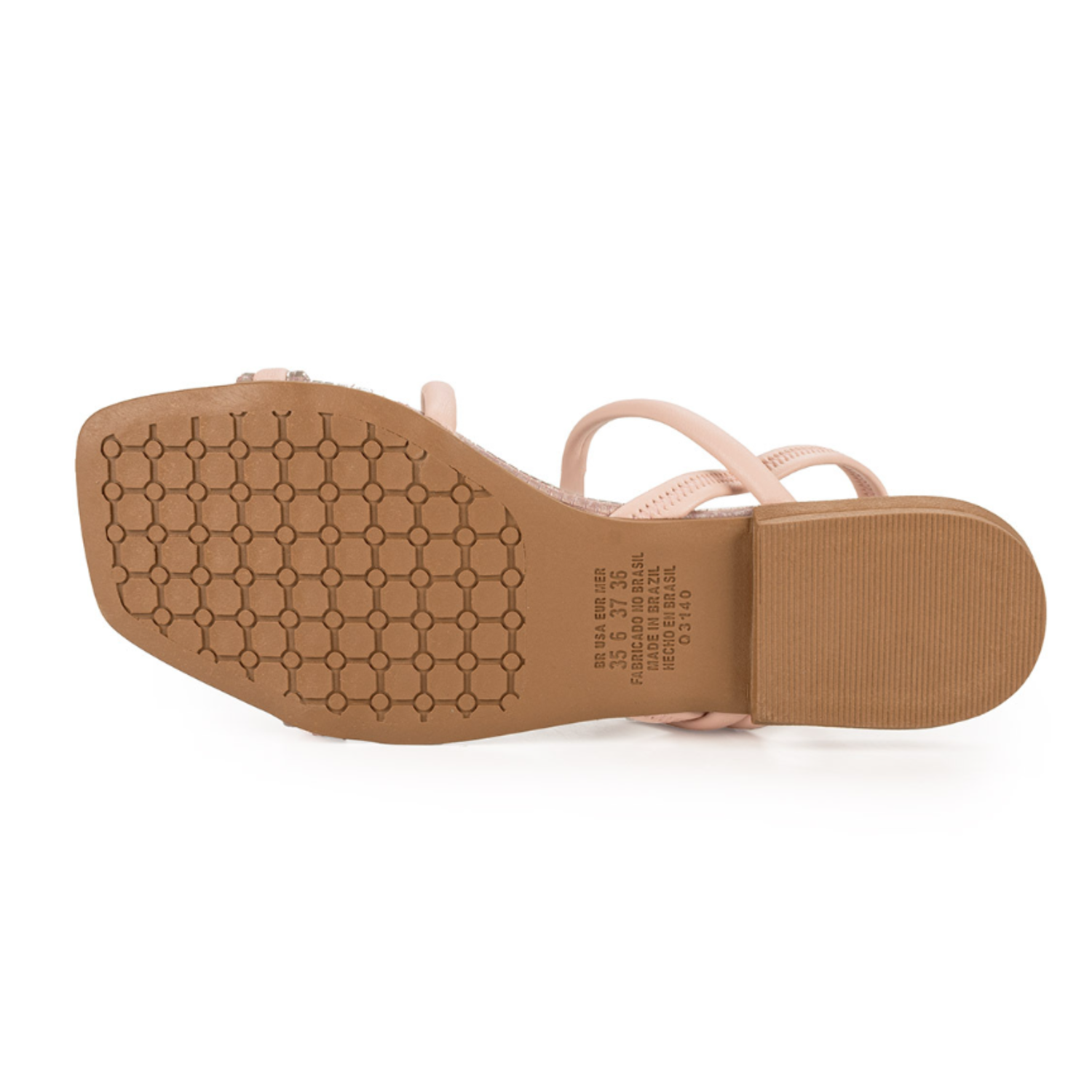 Sandália Mississipi Rasteira Ref. MB043-0004 Horick Rose - Altamir Calçados