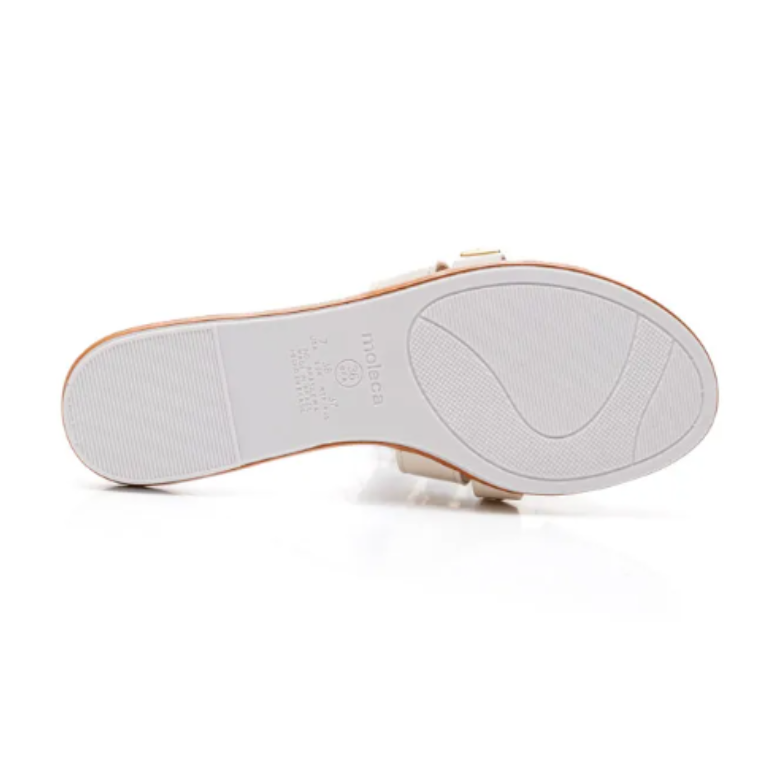 Chinelo Rasteiro Moleca Ref. 5297.470 Np Turin Branco Off - Altamir ...