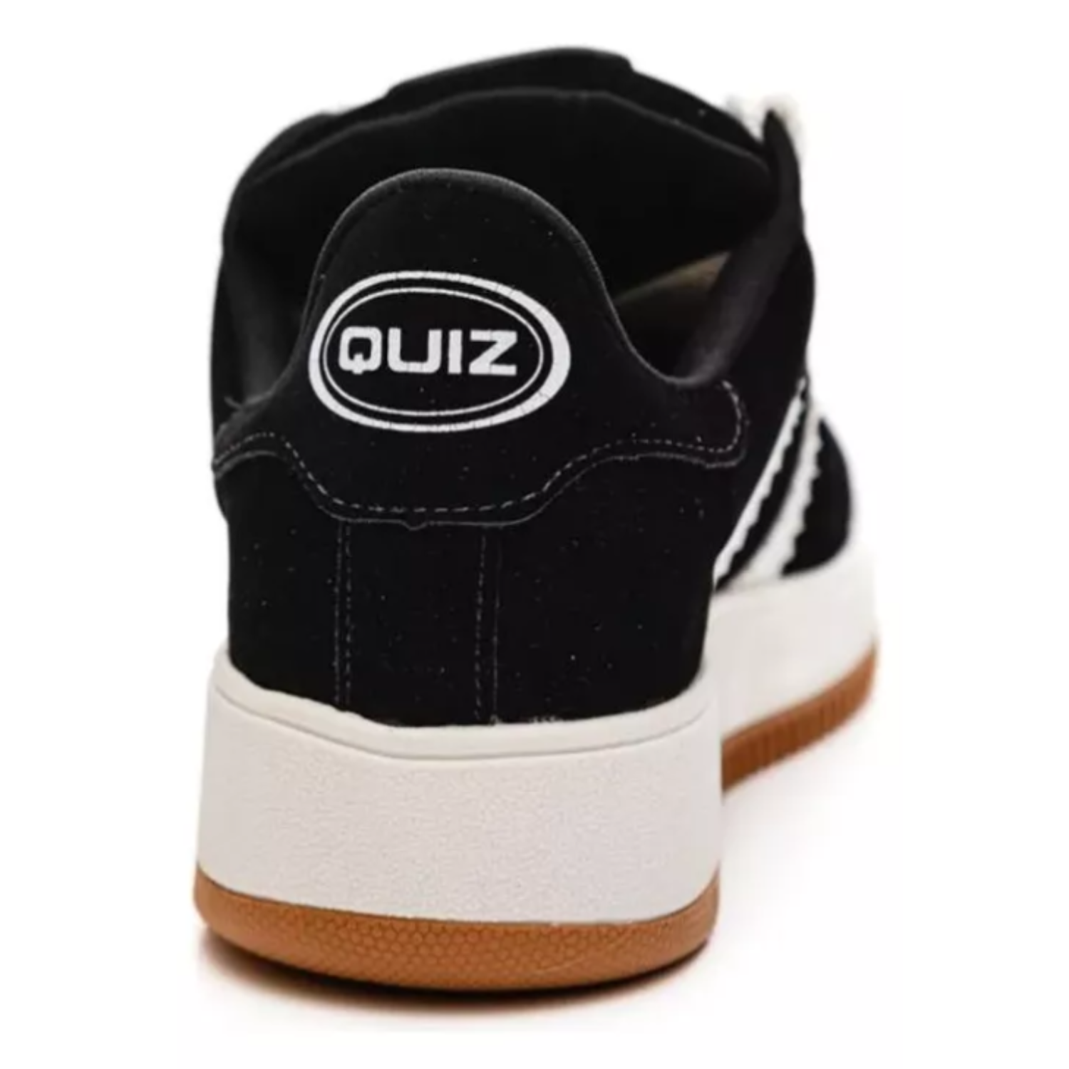 Tênis Quiz Ref. 61-1851-01 Nobucado Cor: Preto/Branco - Altamir Calçados