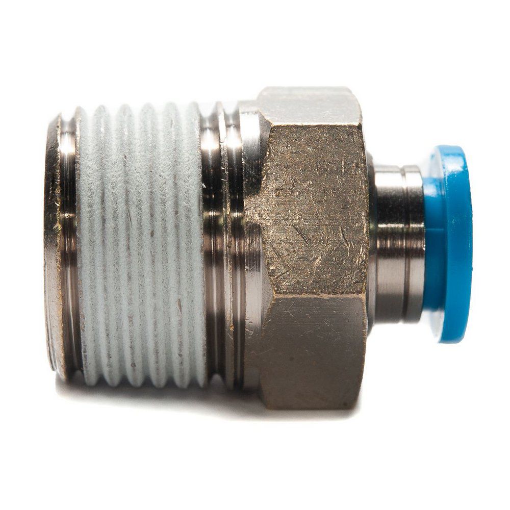 Conexão Pneumática Engate Rápido QS-3/8-6 Rosca 3/8 x 6mm - Festo - Engenorma