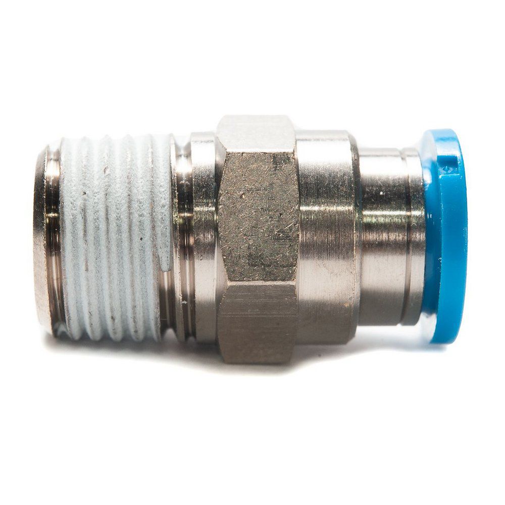 Conexão Pneumática Engate Rápido Rosca 1/4 x 8mm QS-1/4-8 - Festo - Engenorma