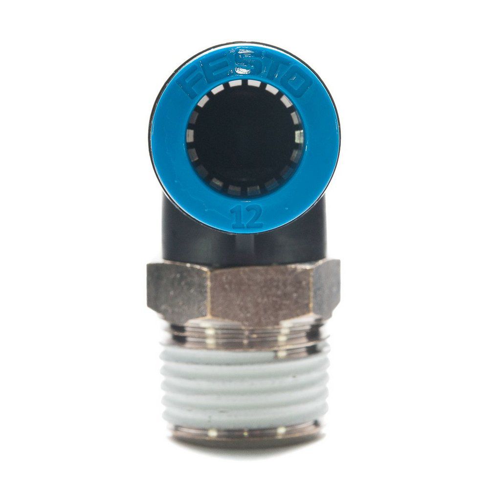 Conexão Pneumática Engate Rápido Tipo L QSL-1/2-12 Rosca 1/2 x 12mm - Festo - Engenorma