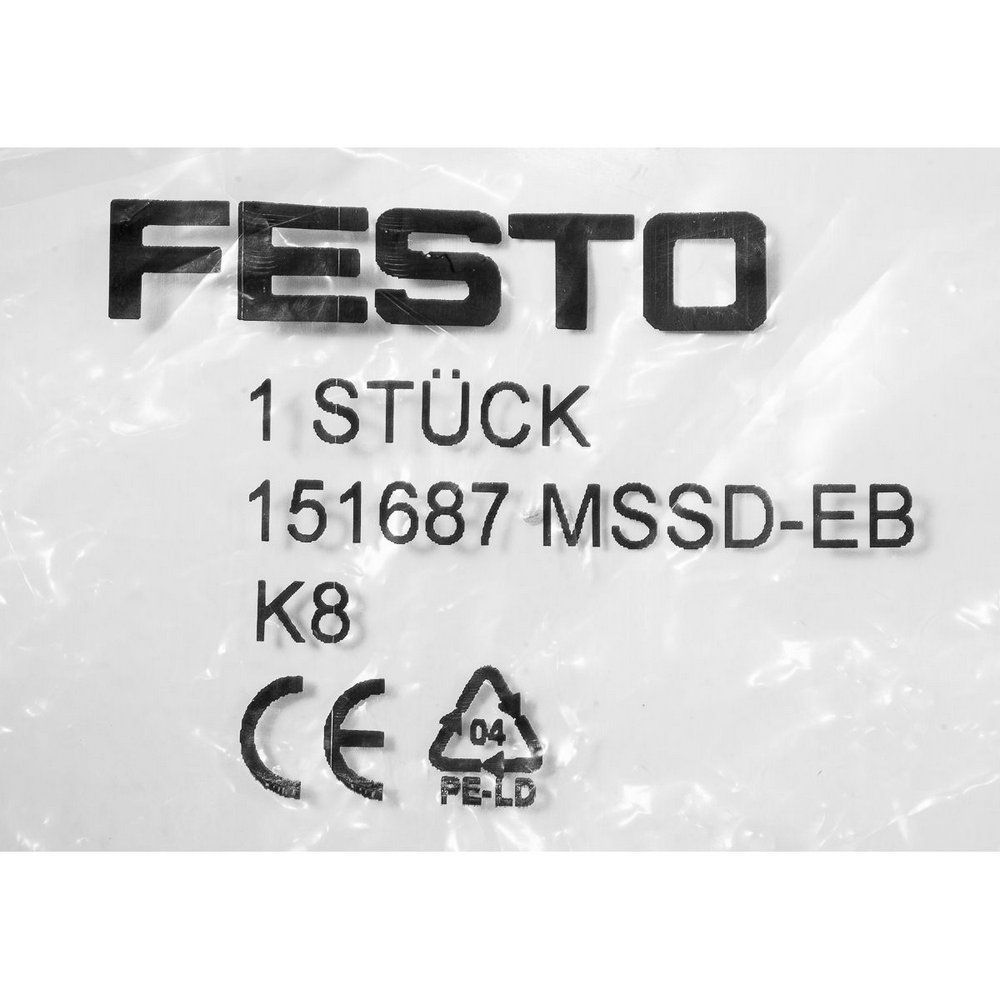 Conector Fêmea Soquete MSSD-EB - Festo - Engenorma
