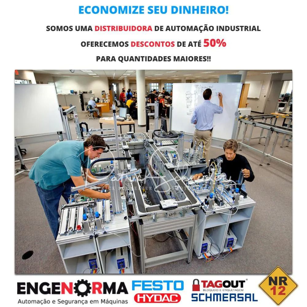 Conexão Pneumática União Rápida Tipo Reta QS-12-10 mm - Festo - Engenorma