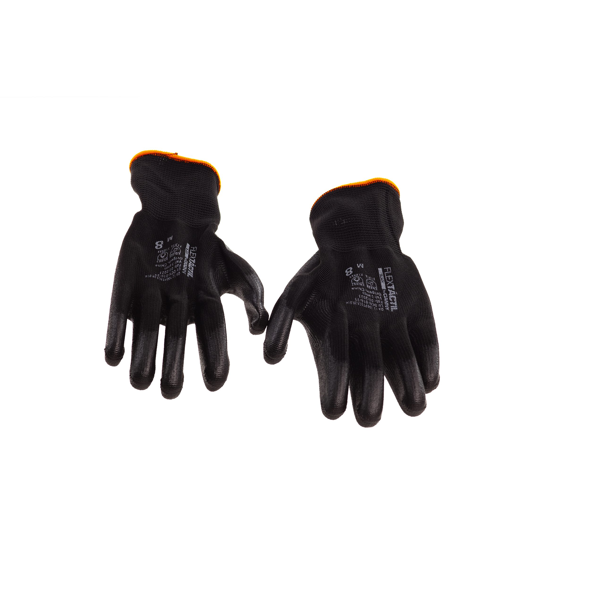 Luva Flextactil Preta - Danny - Engenorma