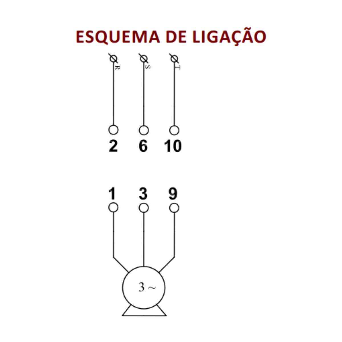 Chave Reversora Trifásica 20a LW-26R-20 - liga desliga - Engenorma