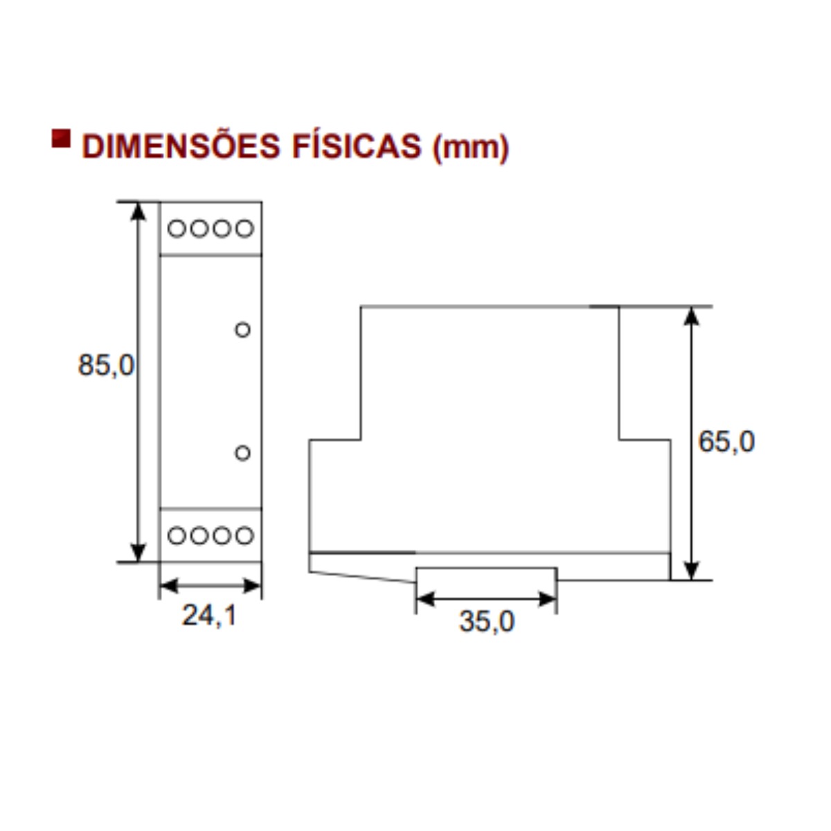 Relé Falta De Fase Analógico RFFA-2V - Engenorma