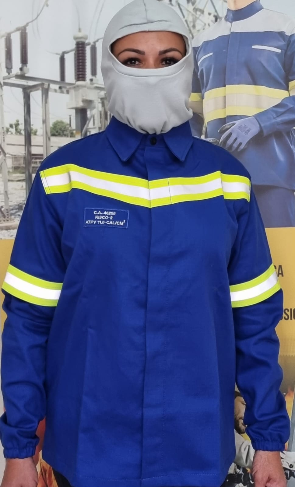 Capuz Balaclava NR10 Risco 2 Anti-chama Guardian Dx - Engenorma