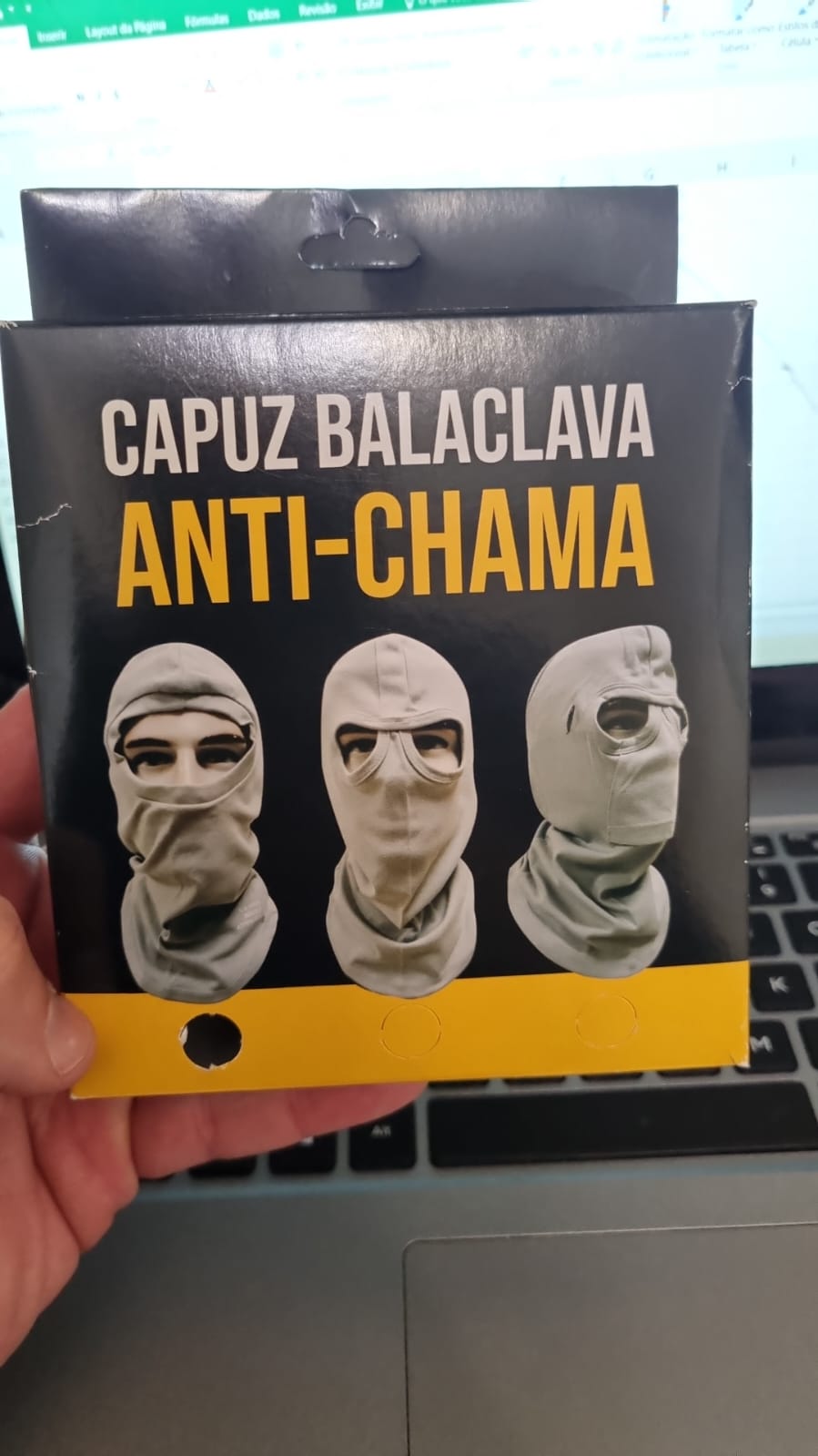 Capuz Balaclava NR10 Risco 2 Anti-chama Guardian Dx - Engenorma