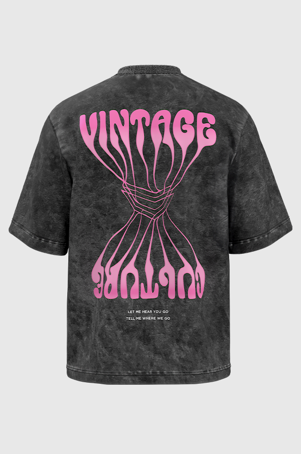 Camiseta Oversized Vintage Culture Melted - Só Track Boa Clothing ...