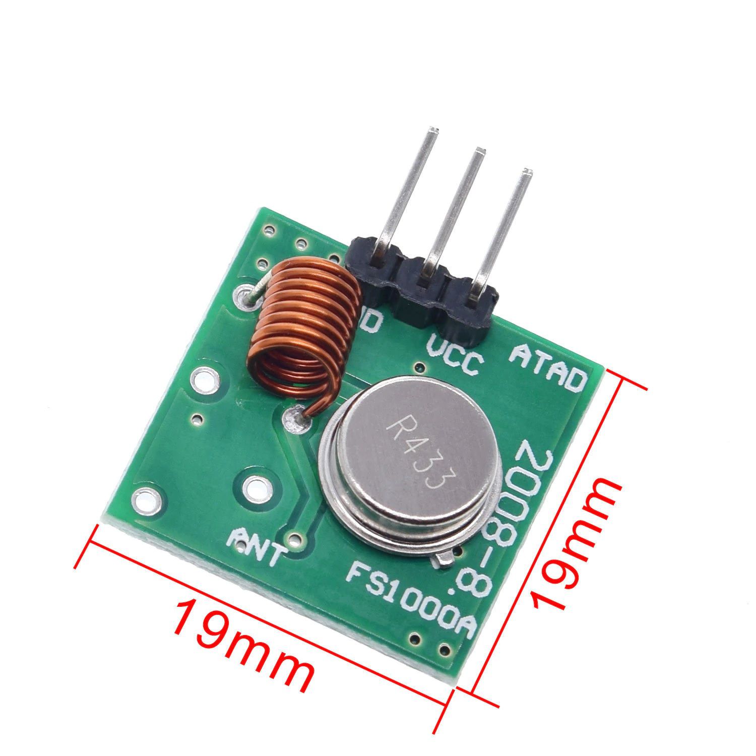 Módulo RF Transmissor e Receptor 433MHZ AM - Loja da Robótica ...