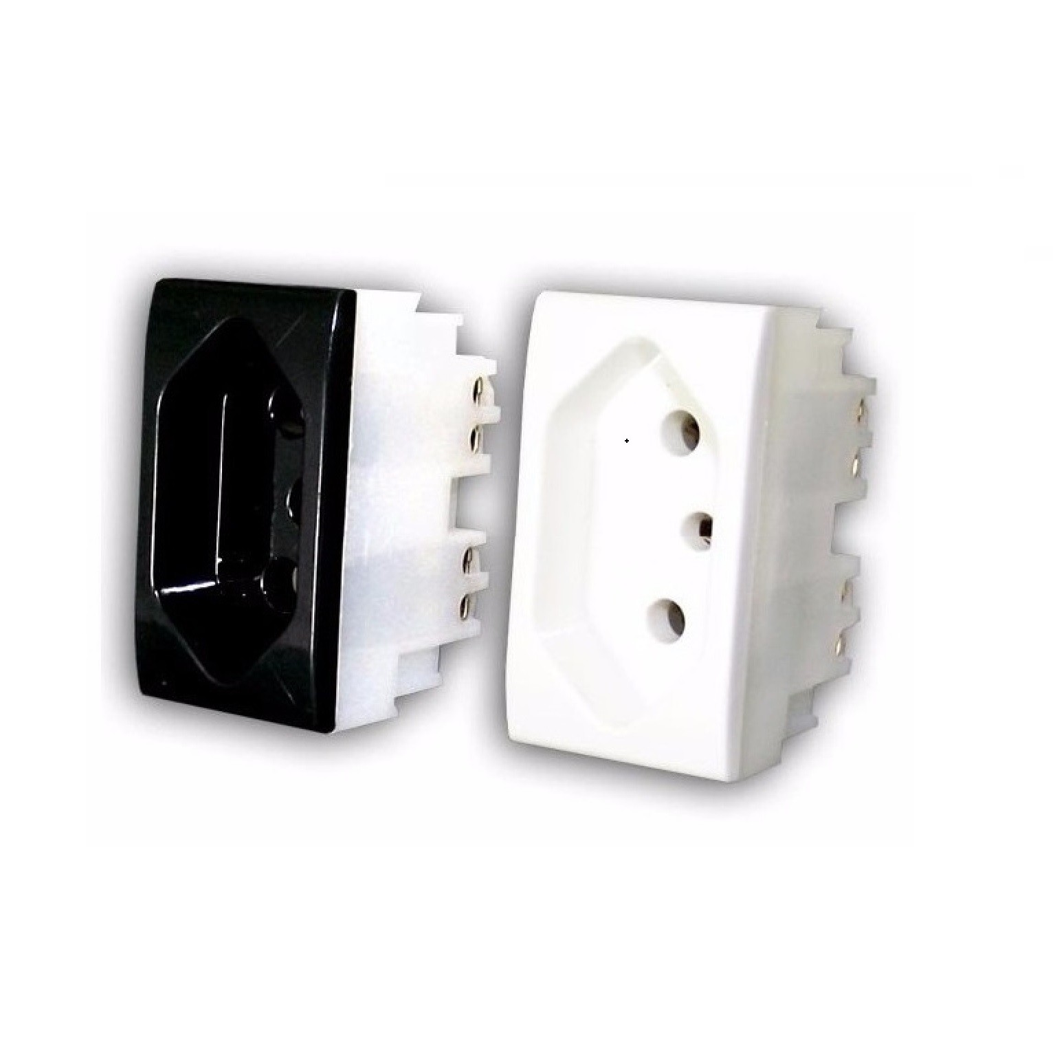 Caixa Tomadas Para Embutir Linha ABS Tomadas 10A , HDMI, USB Charger ...