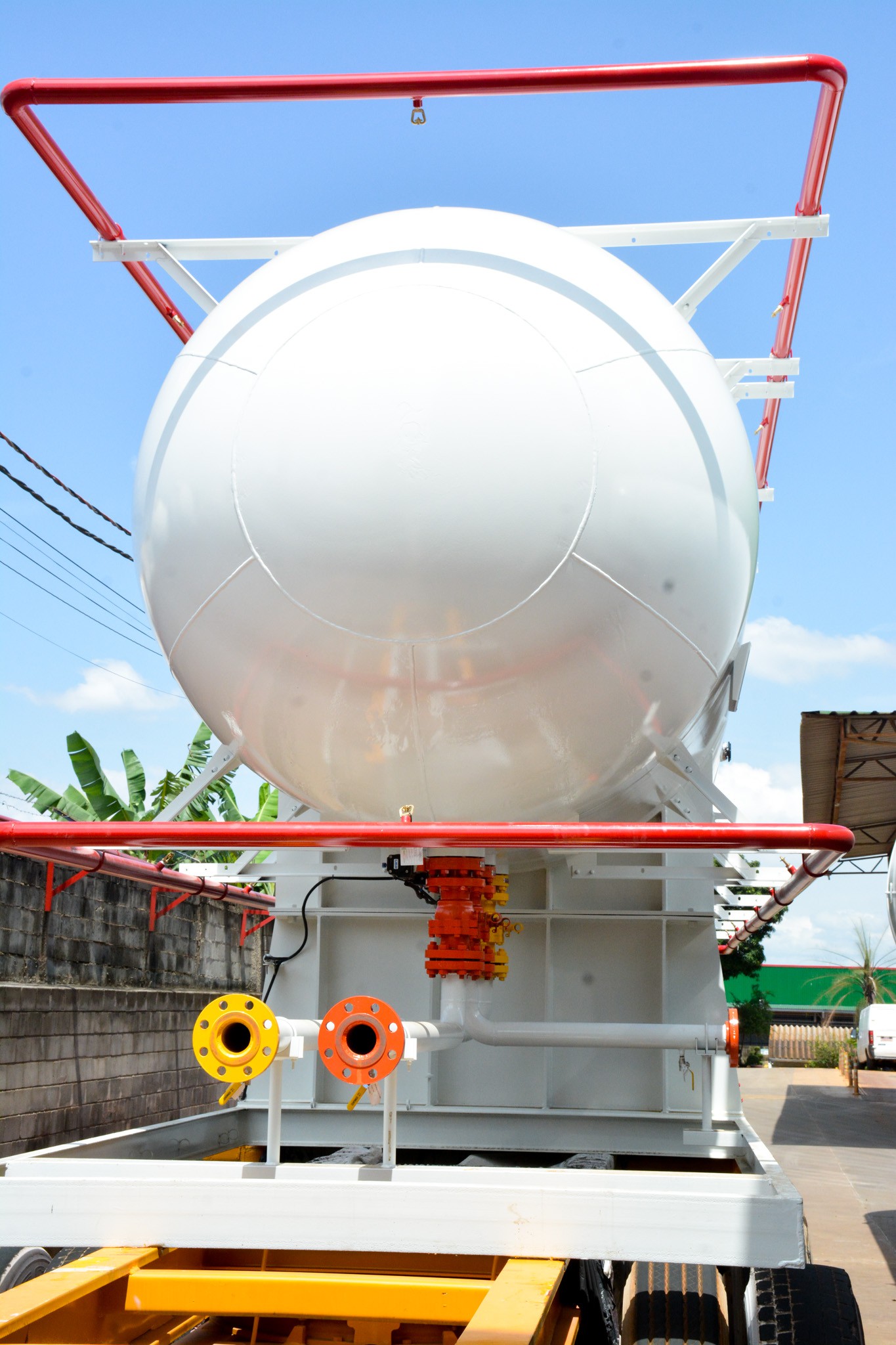 Projeto Skid Tanque GLP - Egsa do Brasil