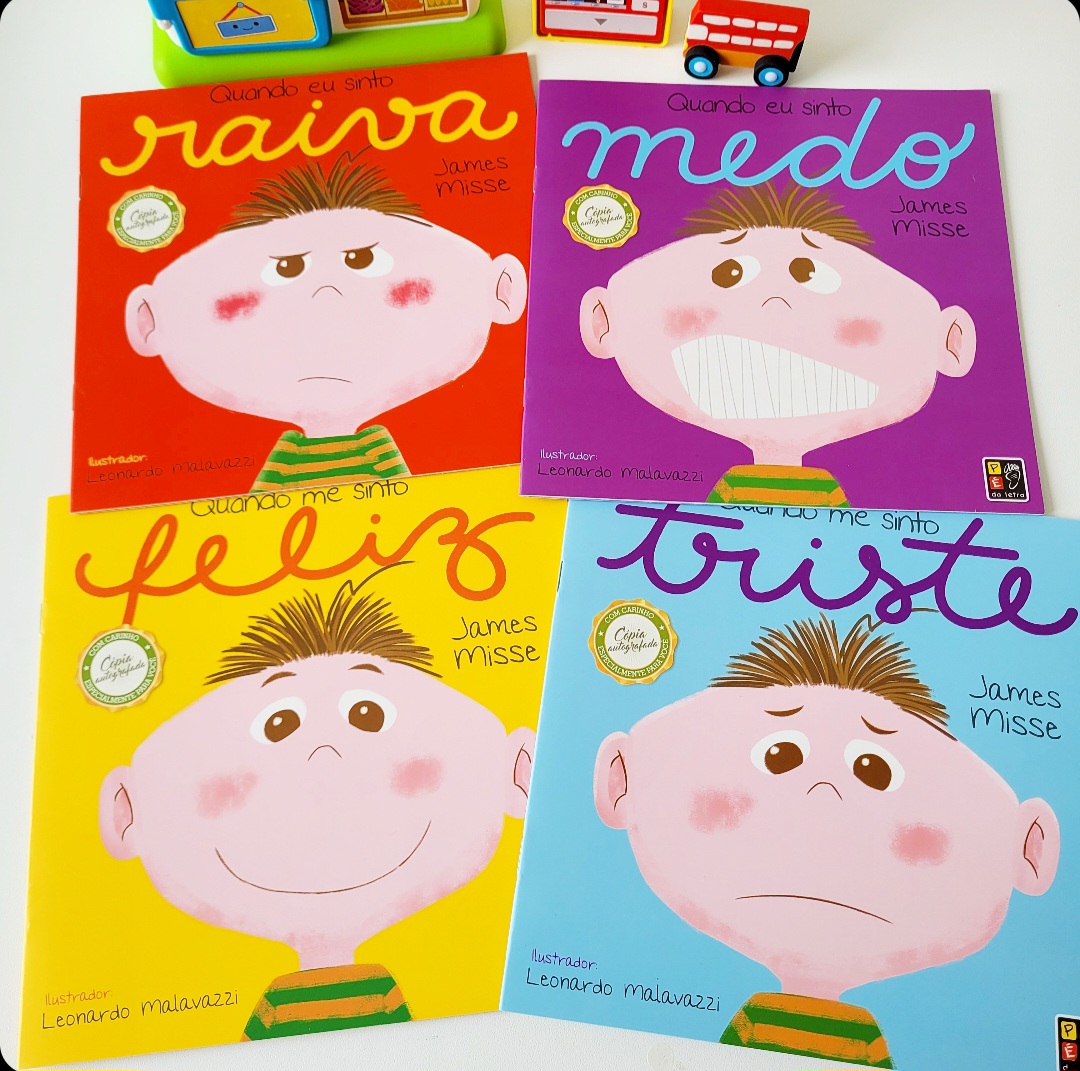 Livros - Coleção Sentimentos e Emoções - Loja Little Lion Livros - Coleção Sentimentos e Emoções - Loja Little Lion