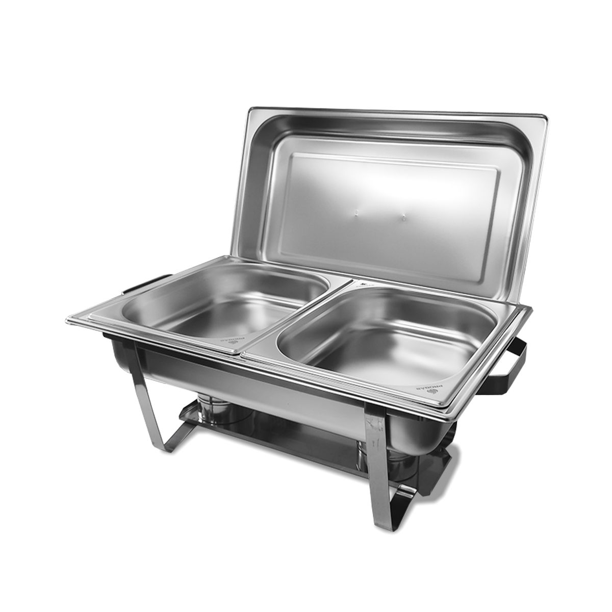 Rechaud Retangular Buffet 9L Inox Com 2 Cubas Pr-111 Progás - Suavi ...