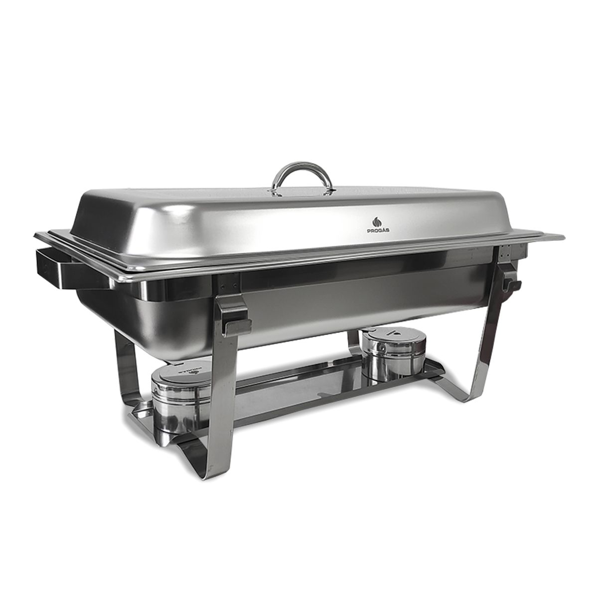 Rechaud Retangular Buffet 9L Inox Com 2 Cubas Pr-111 Progás - Suavi ...