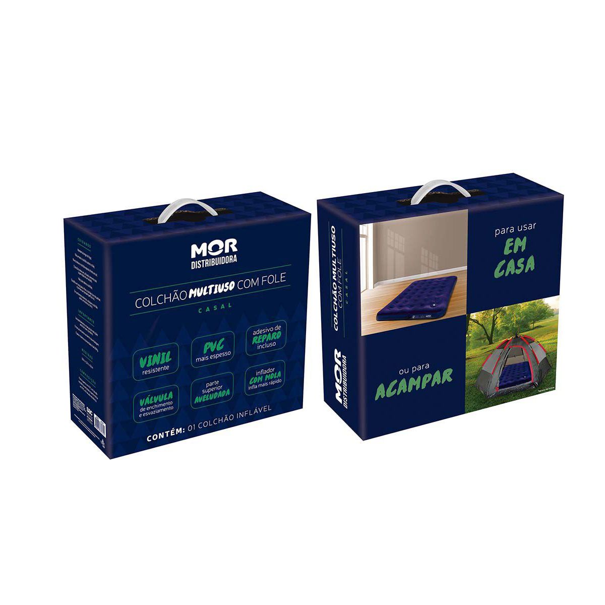 Colchão Inflável Casal Mor + Inflador Embutido + Kit Reparo - Suavi ... Colchão Inflável Casal Mor + Inflador Embutido + Kit Reparo - Suavi ...