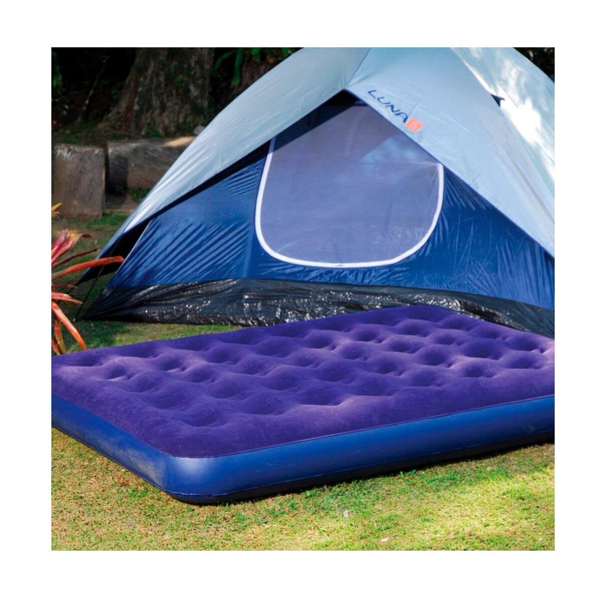 Colchão Inflável Casal Mor + Inflador Embutido + Kit Reparo - Suavi ... Colchão Inflável Casal Mor + Inflador Embutido + Kit Reparo - Suavi ...
