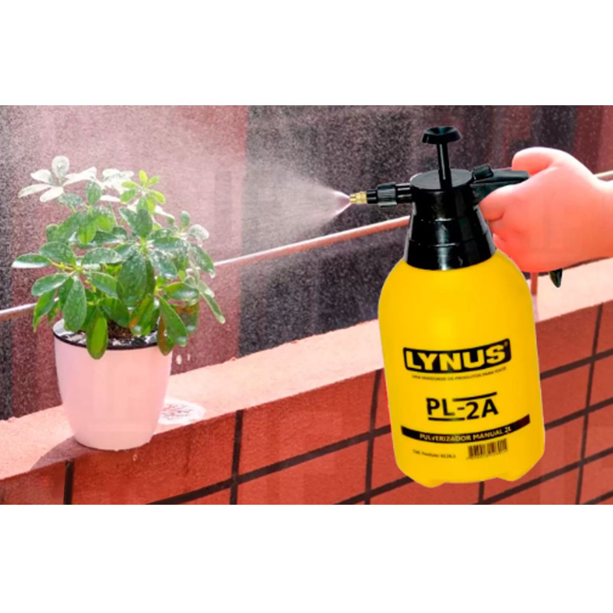 Pulverizador Manual 2 Litros De Compressão Lynus PL-2A - Suavi ...
