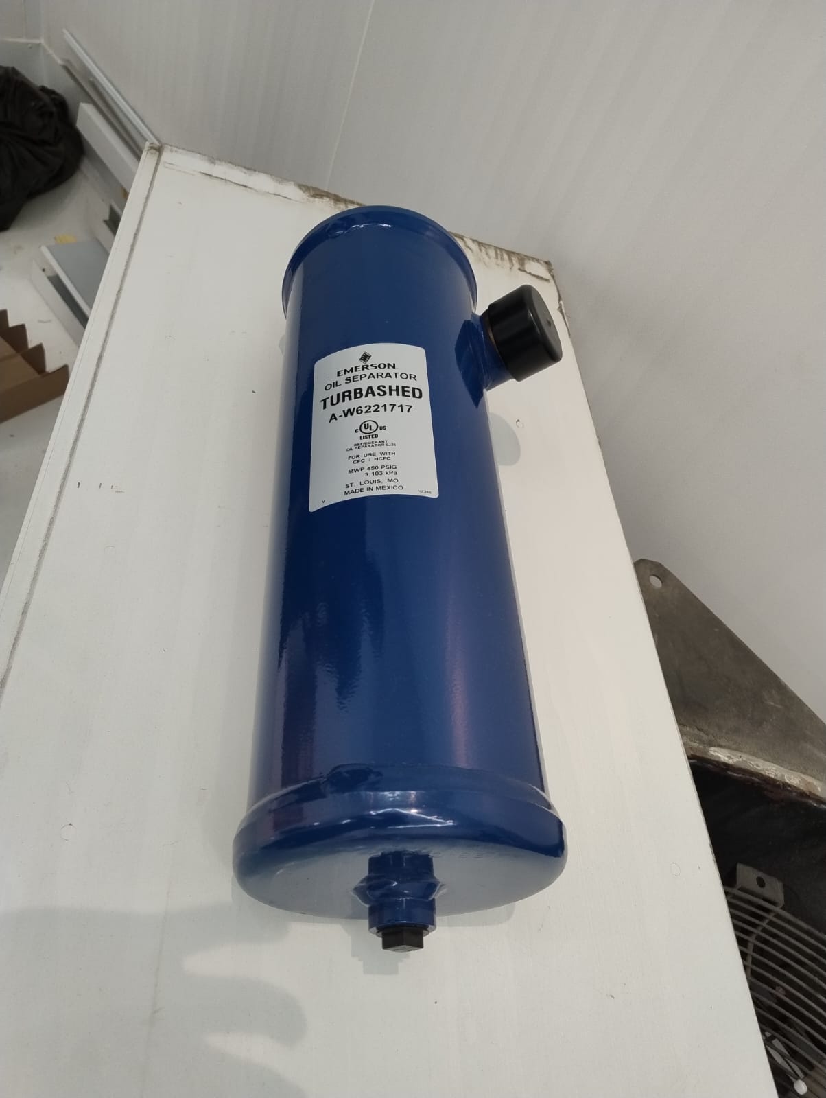 Separador de óleo Turbashed A-W 6221717 2.1/8“ solda - Emerson - Energy ...