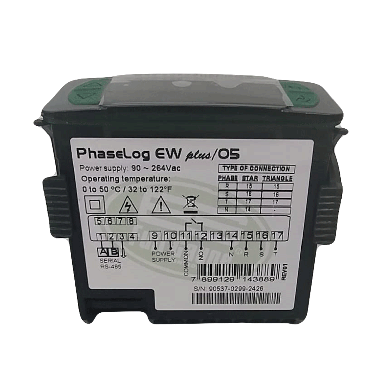 Phaselog EW PLUS VER.05 90-264Vac - MONITOR DE TENSÃO TRIFÁSICO - FULL ...