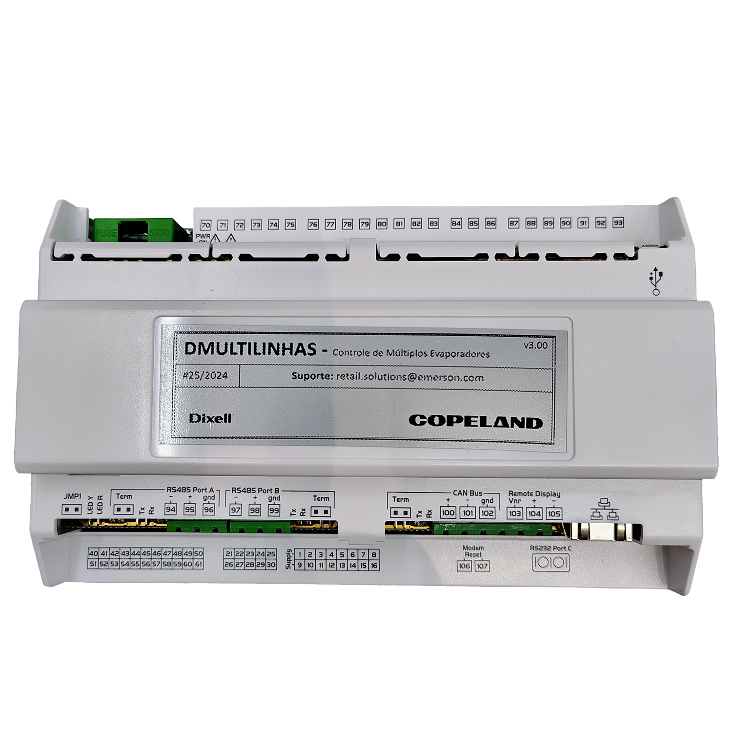 Controlador dixell para multiplos Evaporadores IPG215 com conectores ...