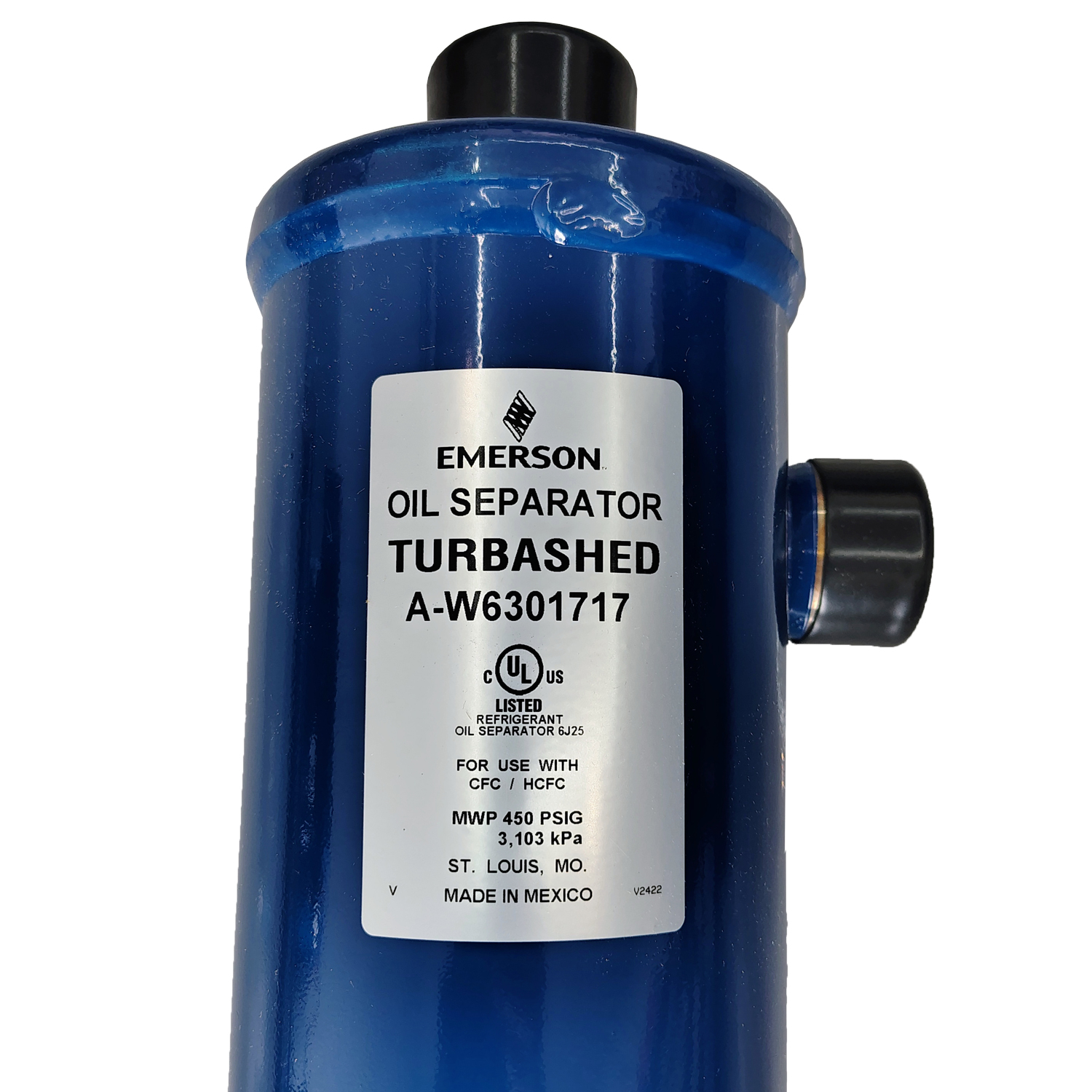 Separador de óleo Turbashed A-W 6301717 2.1/8“ solda - Emerson - Energy ...