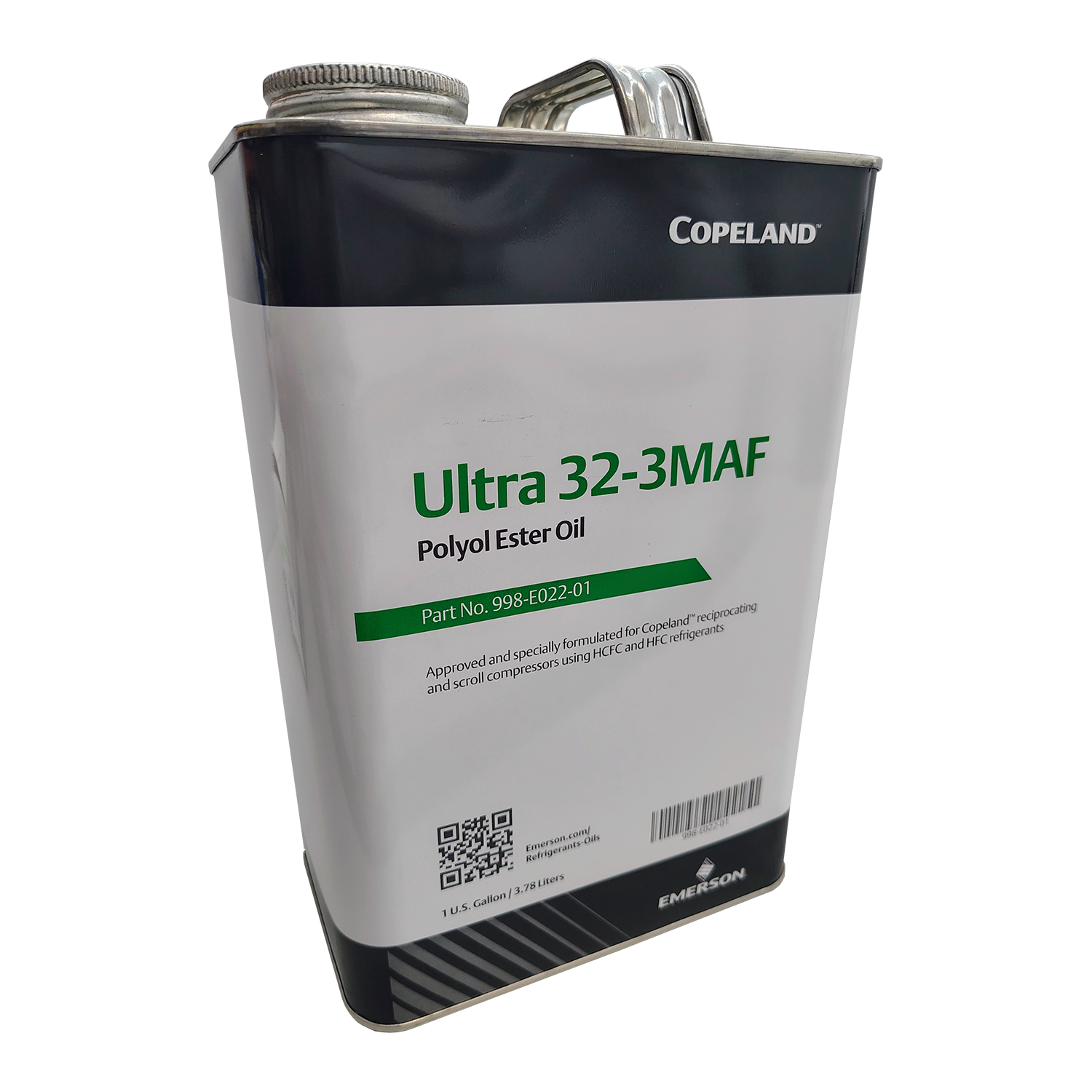 Oleo Polyol Ester Ultra 32-3Maf galão 3,78lt Copeland - Energy Cold - MT