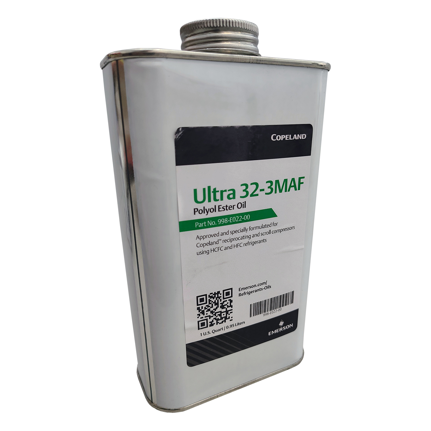Oleo Polyol Ester Ultra 32-3Maf galão 950ml Copeland - Energy Cold - MT