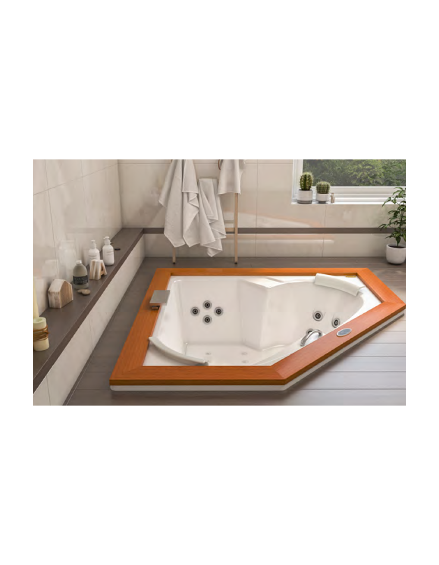 Banheira Flexa Wood - Jacuzzi - Dr Hidro