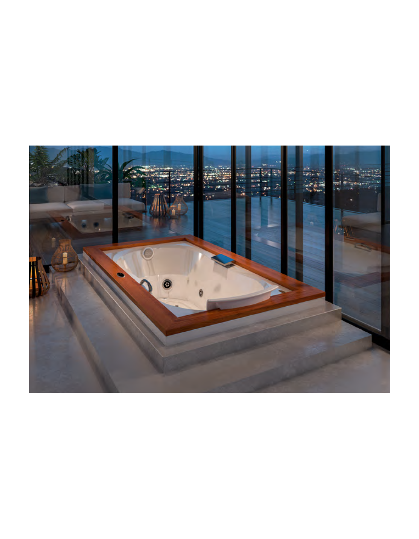 Banheira Marina Wood - Jacuzzi | Design Natural e Sofisticação - Dr Hidro