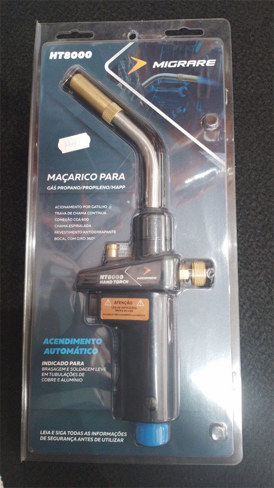 MACARICO AUTOMATICO PARA COBRE SPIN HAND TORCH HT8000 - RL Refrigeração ...