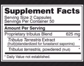 Tribulus 625g 100caps - Optimum Nutrition - Spartacus Importados