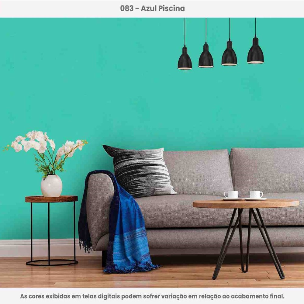 Tinta Iquine Diatex Fosco 3,2L 083 Verde Piscina - Oca Pisos e ...