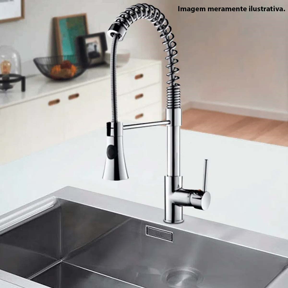 Torneira Monocomando de Mesa para Cozinha Gourmet Celite - Oca Pisos e ...