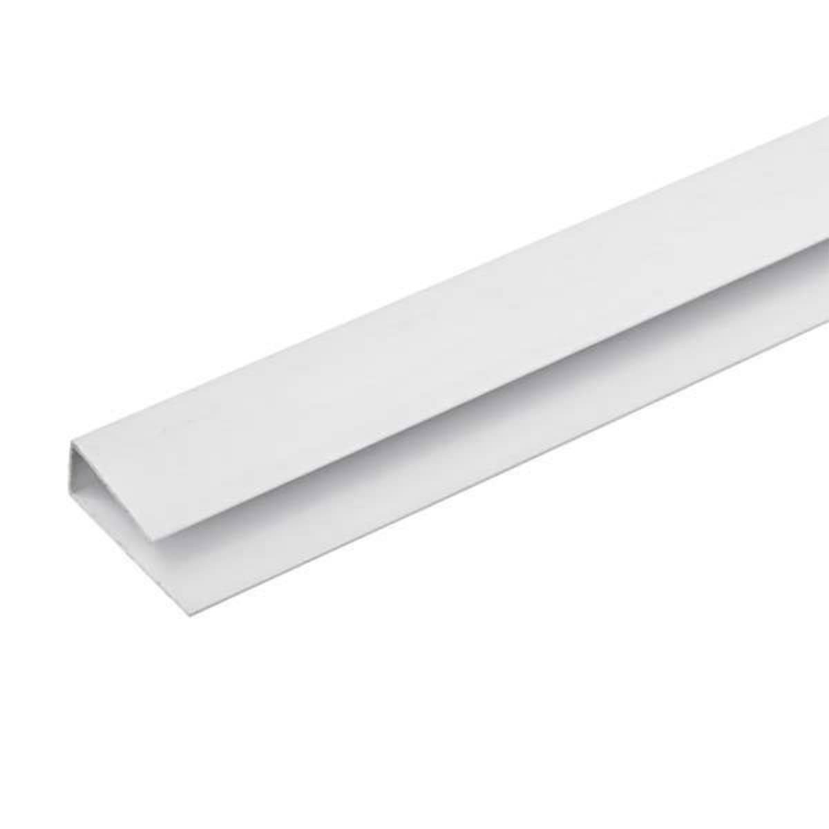 Perfil PVC Tipo U 6m Branco Multilit - Oca Pisos e Revestimentos