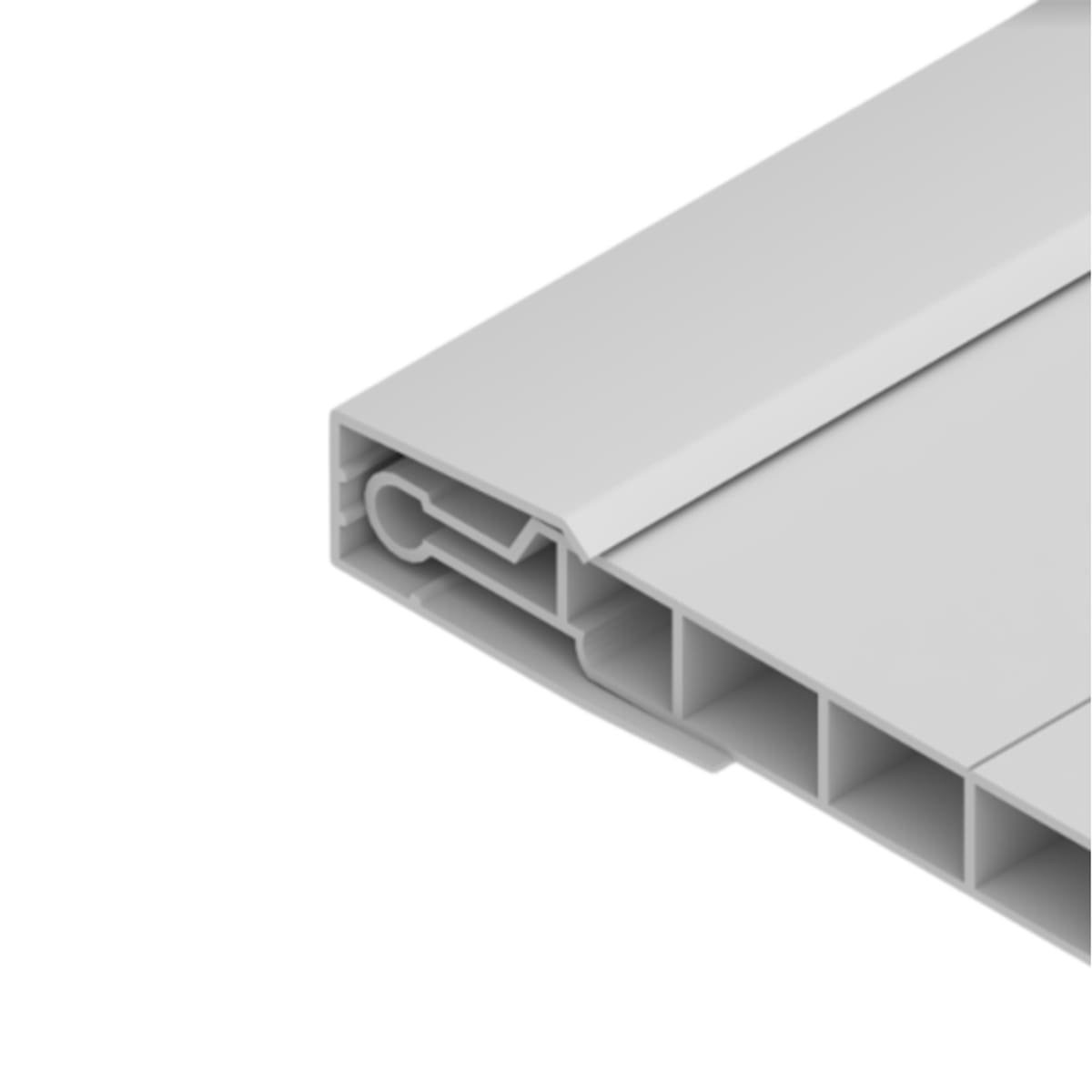 Perfil PVC Tipo U 6m Branco Multilit - Oca Pisos e Revestimentos