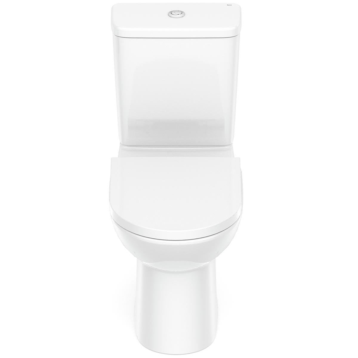 Kit Vaso Sanitário Roca Debba Round Branco Com Caixa Acoplada 3,6L ...