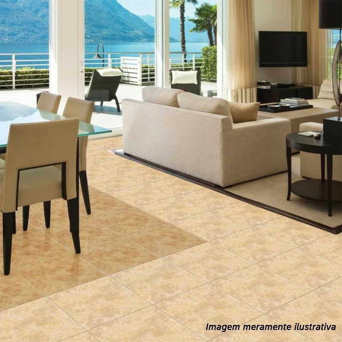 Piso Cerâmico Cristofoletti Rústico 45x45 Irish Bege Cx/2,25m² - Oca ...