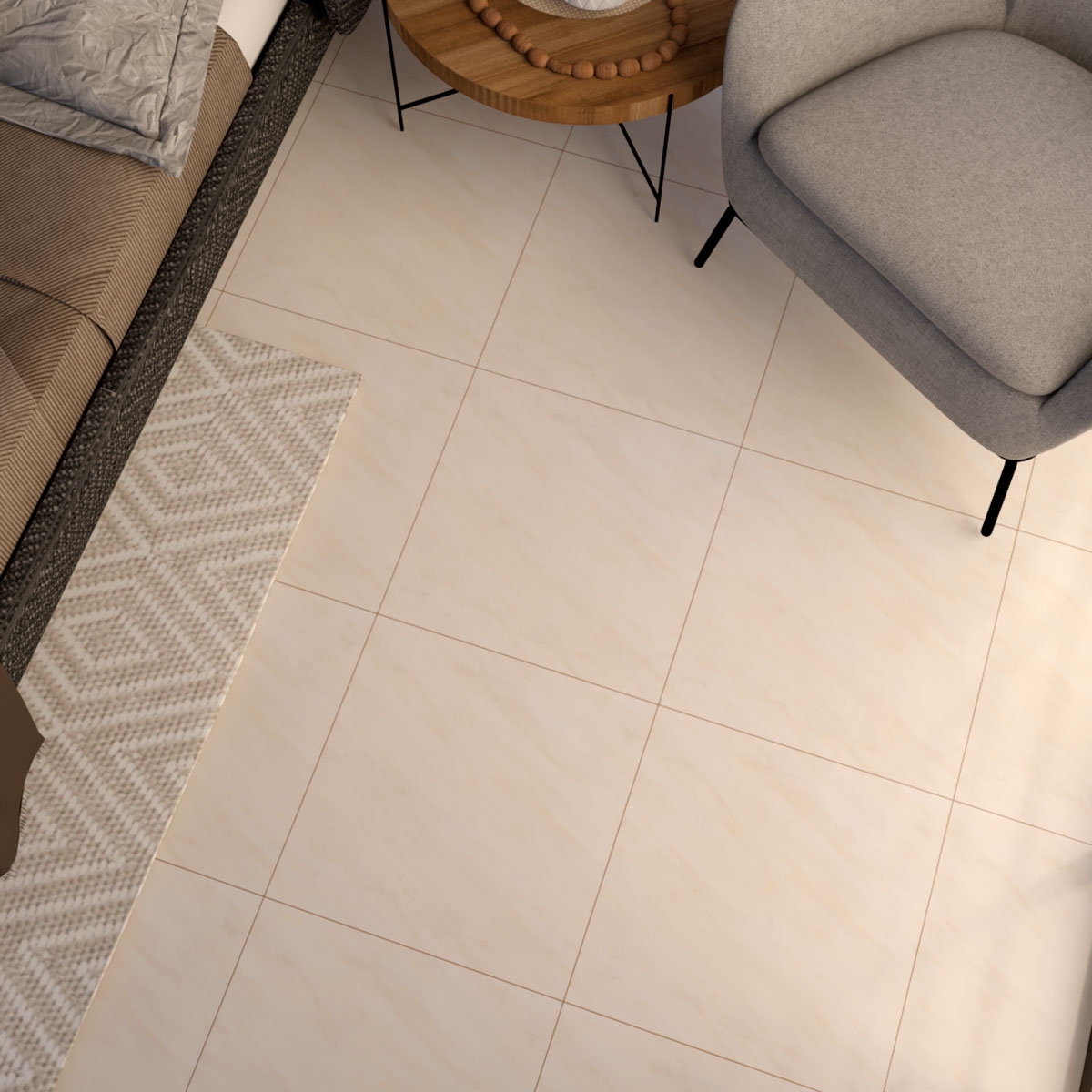 Piso Cerâmico Ceral Apolo Bege Brilhante 43x43 Cx/2,06m² - Oca Pisos e ... Piso Cerâmico Ceral Apolo Bege Brilhante 43x43 Cx/2,06m² - Oca Pisos e ...