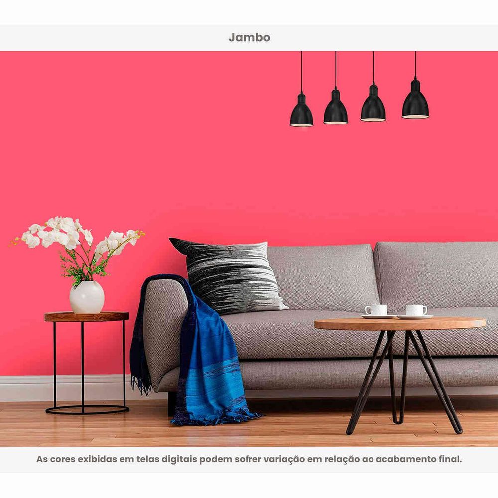 Tinta Acrílica Standard Semibrilho 15l Brilho E Cor Jambo Hidrotintas ...