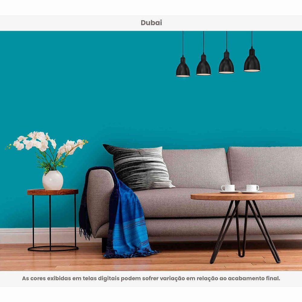 Tinta Acrílica Standard Semibrilho 3l Brilho E Cor Dubai Hidrotintas ...