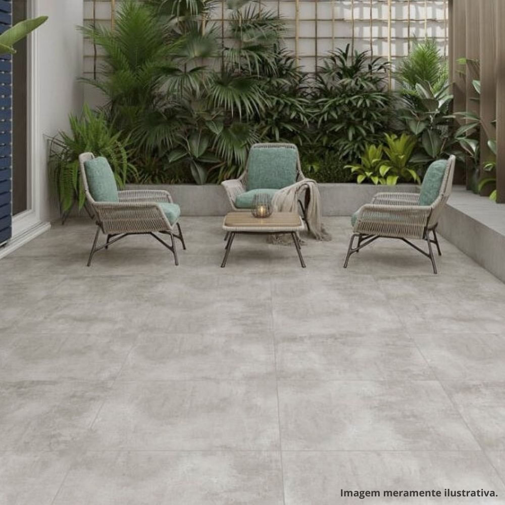 Piso Cerâmico Retificado Dry Tech 74x74cm Matera PHD71470R Cx/2,19m² ...