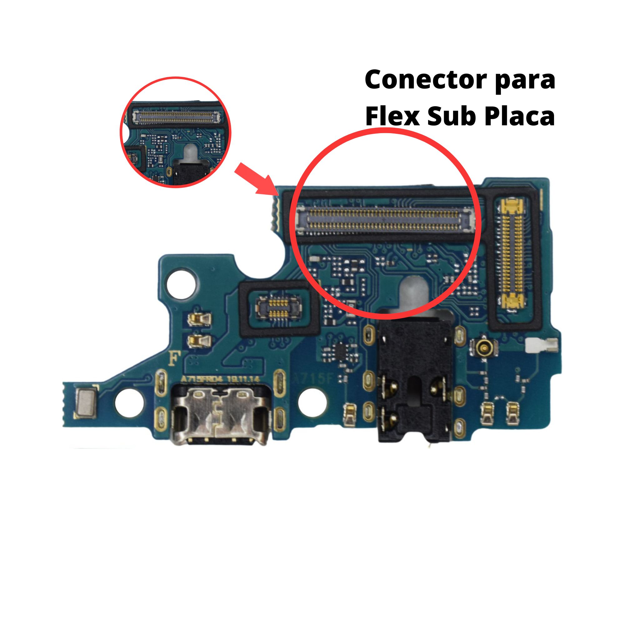 Placa Carga Galaxy A71 (a715) Turbo - PK Mobile - A sua Distribuidora ...