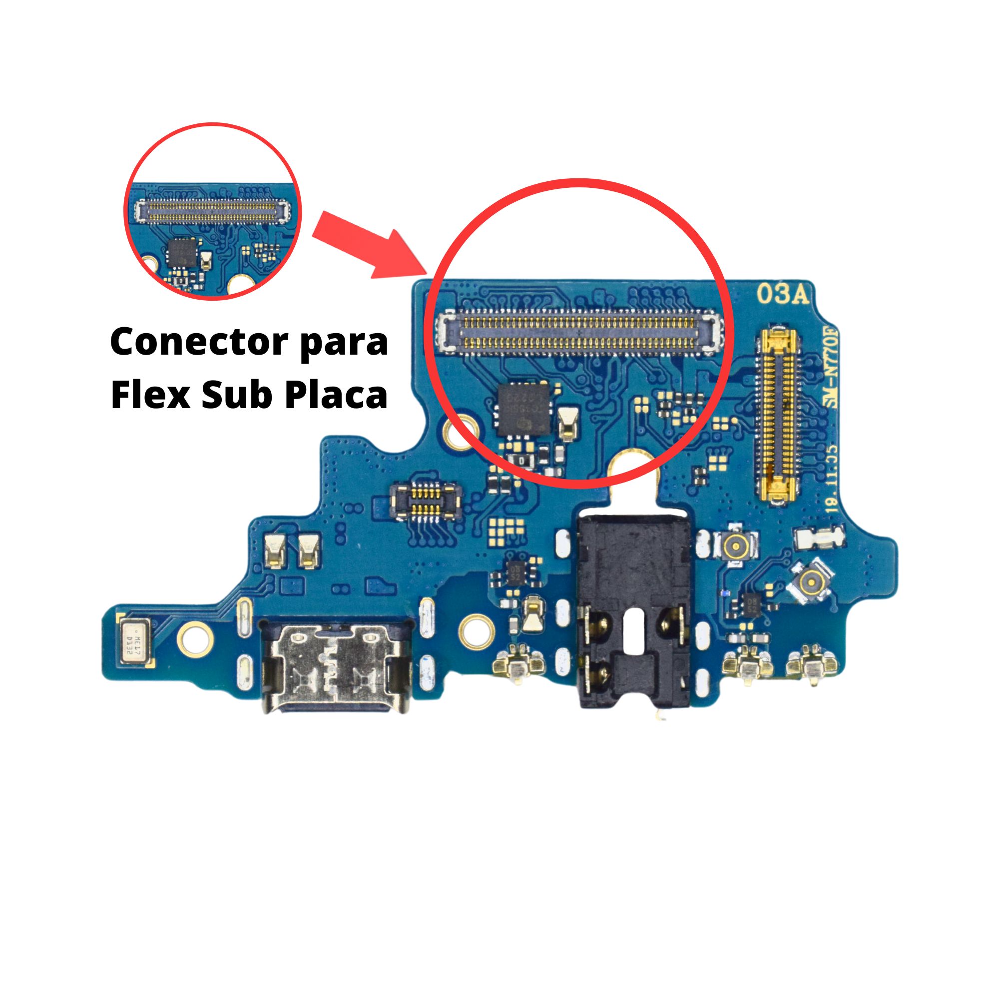 Placa Carga Galaxy Note 10 Lite (n770) Turbo - PK Mobile - A sua ...