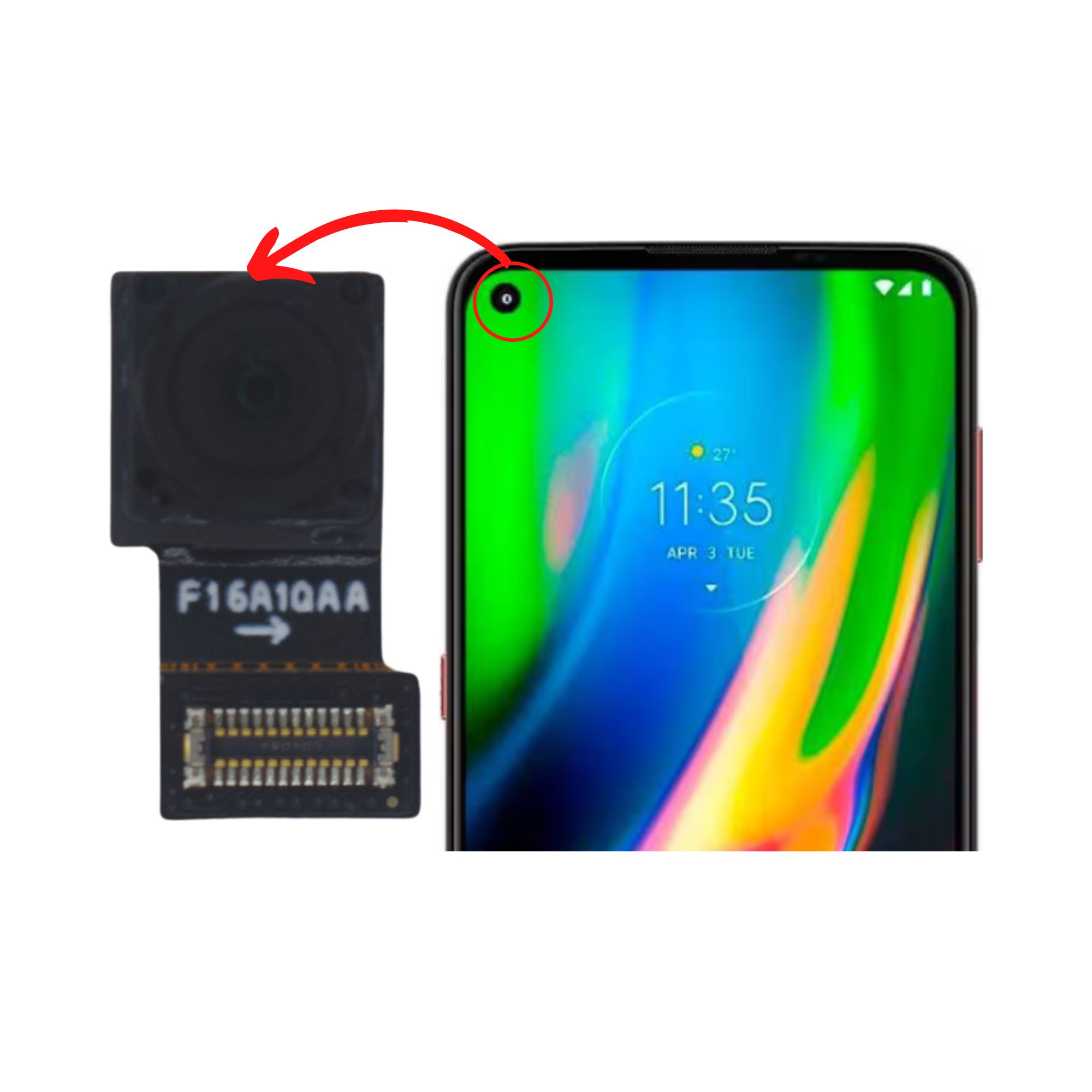 Câmera Frontal Moto G9 Plus - PK Mobile - A sua Distribuidora de ...